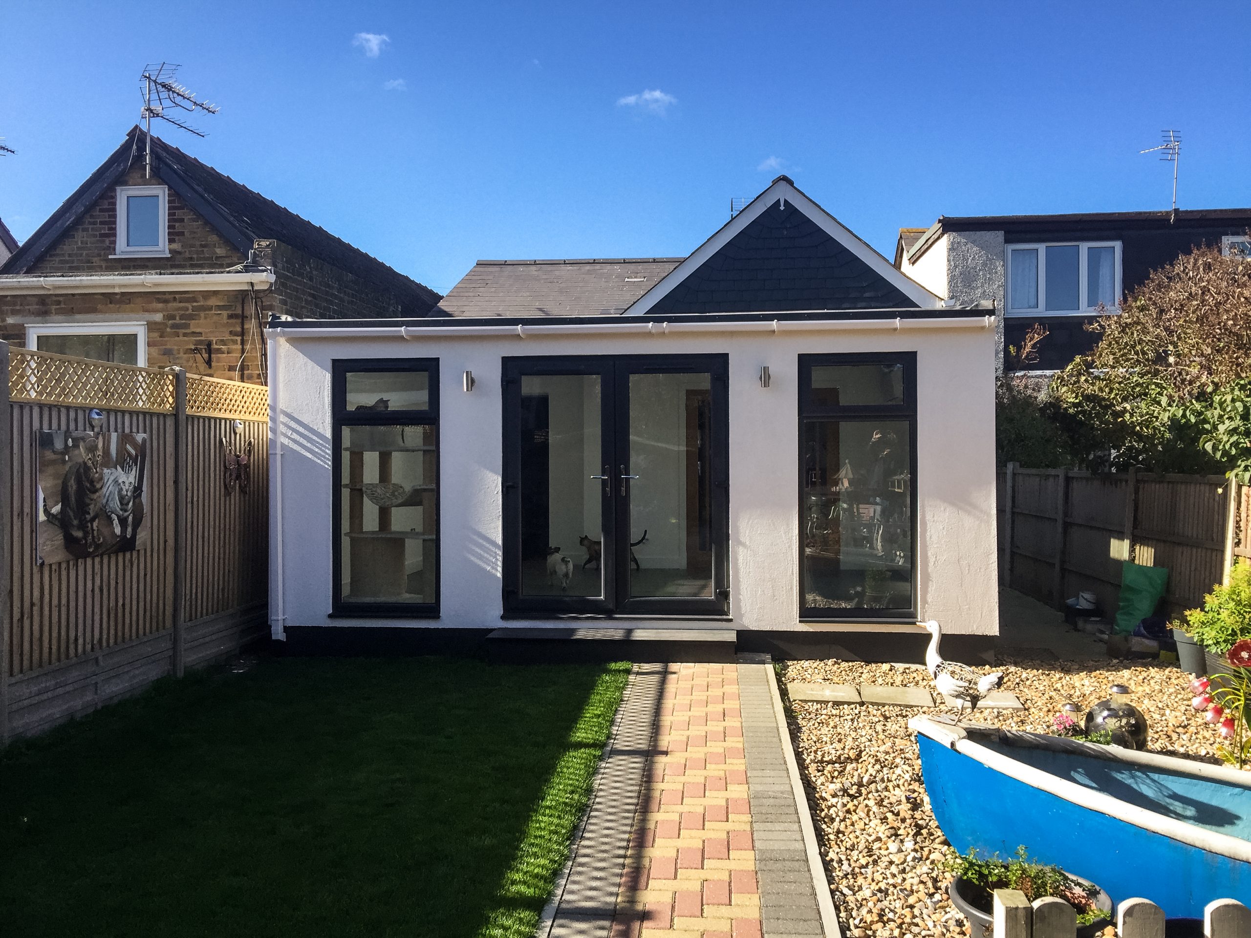 SIP Panel Home Extension, Isle of Sheppey - Vivid Green