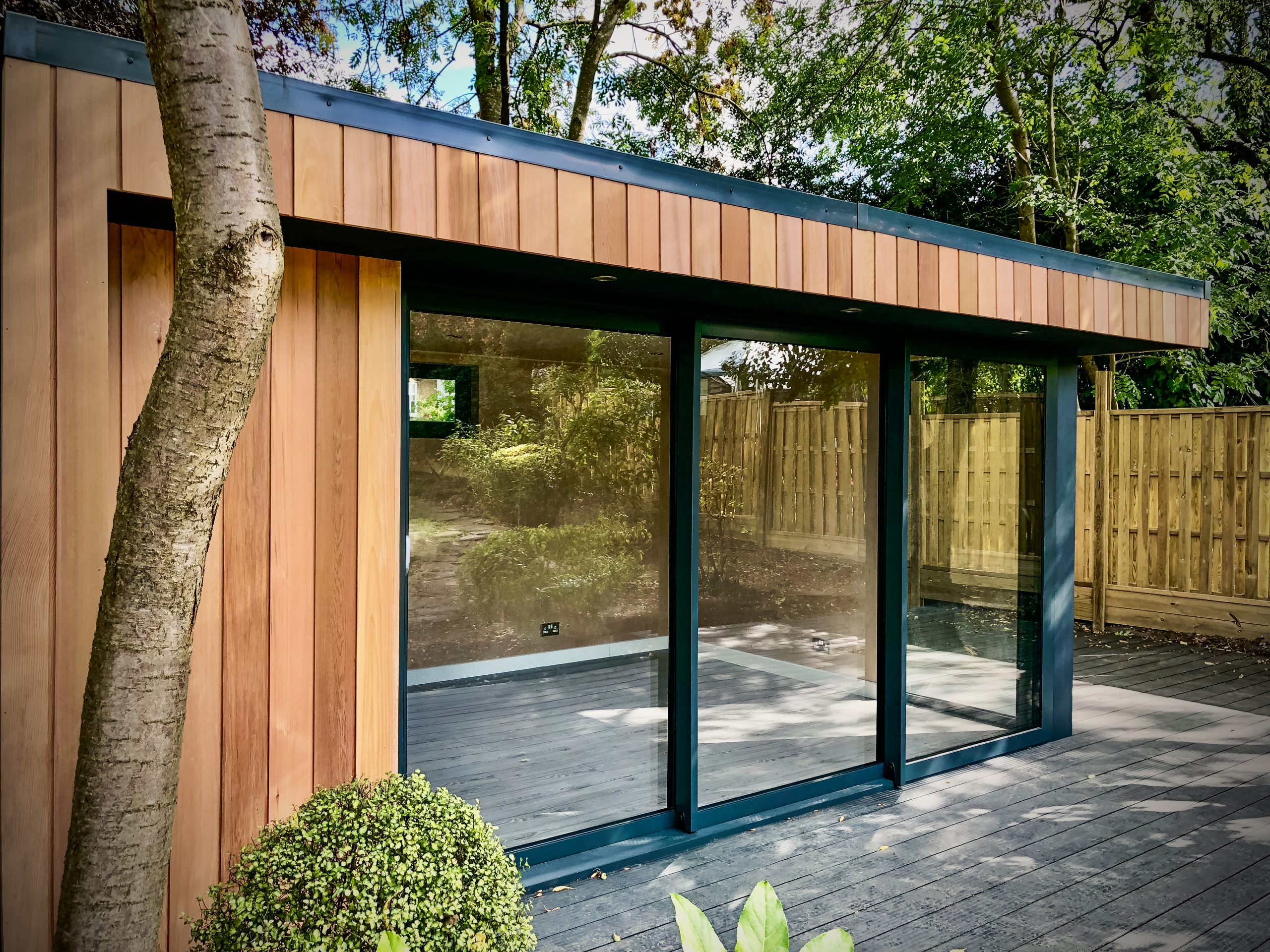 Garden Chill Out Room, London - Vivid Green